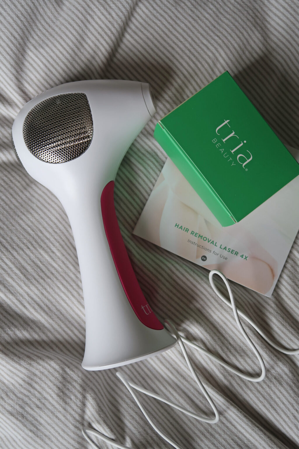 TRIA 4X Laser Hair Removal Device : How it works, results AND a 10% ...