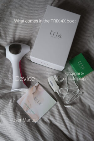 TRIA 4X Laser Hair Removal Device : How it works, results AND a 10% ...